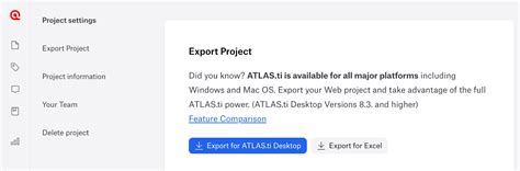What Are The Export Options Compatibility In ATLAS Ti Web ATLAS Ti Help In English