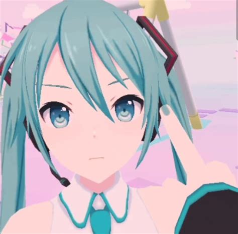 Hatsune Miku Pulls Out Her Favorite Finger Live On Stage What Happens