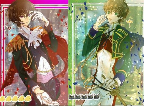 Code Geass Anime Characters With Unique Outfits And Hairstyles