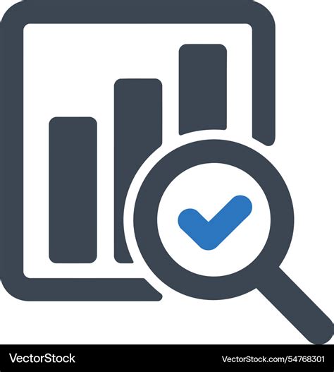 Data Validation Icon Royalty Free Vector Image