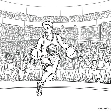 Stephen Curry Coloring