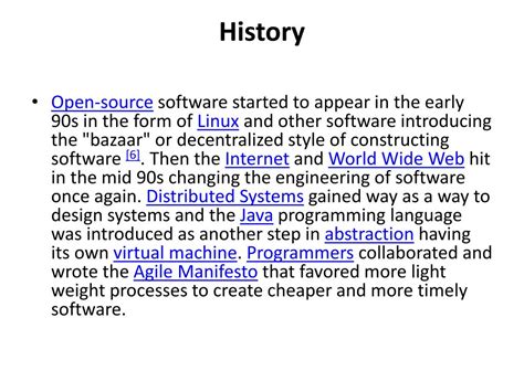 Ppt History Of Software Engineering Powerpoint Presentation Free