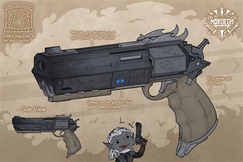 Commission Dnd Characters Gun By Mordegh On Newgrounds