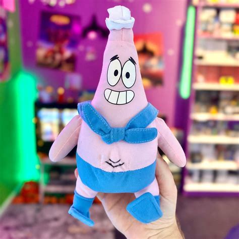 Spongebob Squarepants Patrick Star Sailor Plush 2010 Nickelodeon Popcultgang