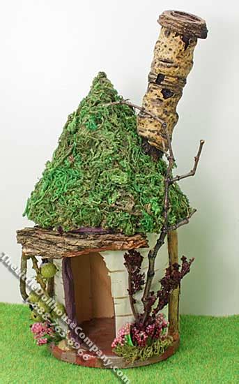 Miniature Round Rustic Pixie Hut For Dollhouses Crn 011 The Little Dollhouse Company