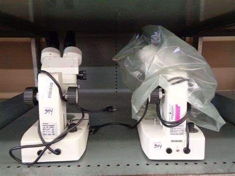 2 Fisher Microscope Matthews Auctioneers