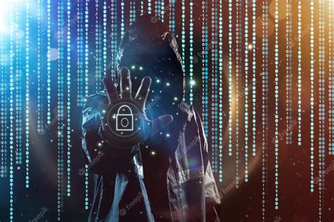 Premium Photo Unrecognizable Hacker Portrait Security And Technology Crime Concept