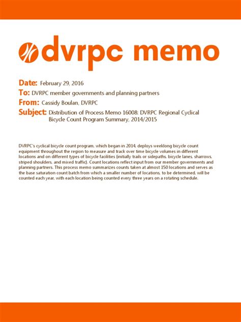 Dvrpc 201415 Regional Bicycle Count Summary Pdf Cycling