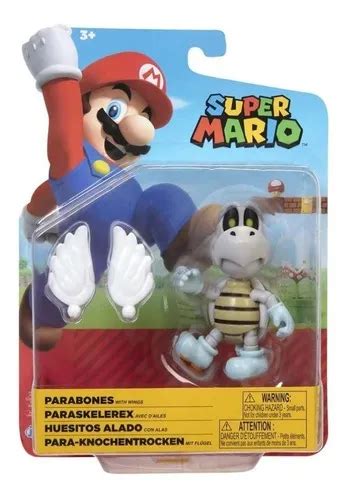 Boneco Super Mario Bone Winged Parabones De 4 Polegadas Mercadolivre