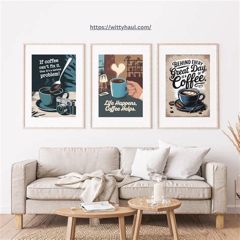 Coffee Wall Art Coffee Posters Coffee Prints Coffee Sayings Coffee