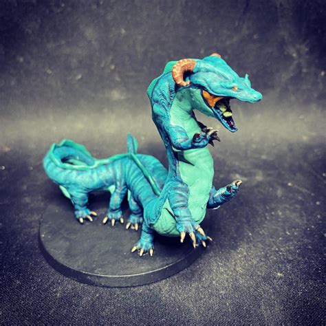 3d Print Of Behir Tabletop Miniature By Basvandijk