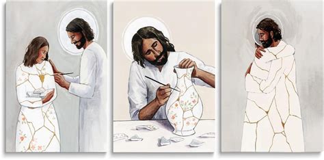 Akania Kintsugi Christ Jesus Christ Healing Binding Broken Hearts And