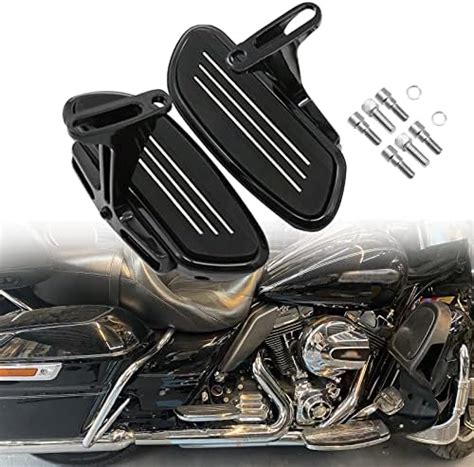 Motorcycle Passenger Floorboard Streamliner Footboard With Mount