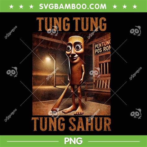 Tung Tung Tung Sahur Meme Png Funny Ai Brainrot Png