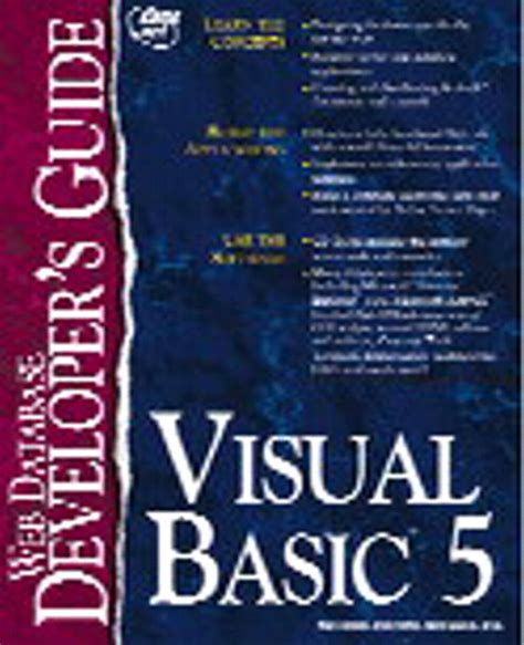 visual basic 5 database developer s guide informit