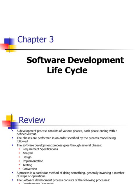 Chapter 3 Tp3 Pdf Software Development Process Software