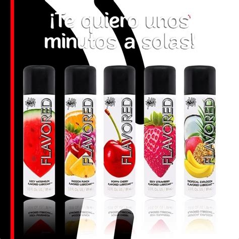 Temptation Sex Shop Wet® Flavored™👄 Deliciosos Lubricantes Para Diferentes Usos Con