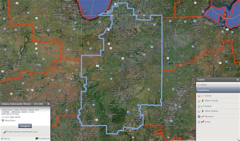 Salt Lake East Mission Borders