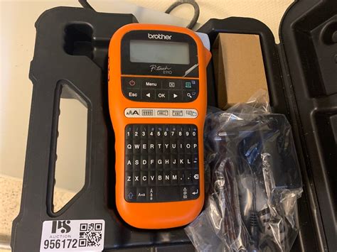 Brother P Touch E110 Labeling Machine Ps Auction We Value The