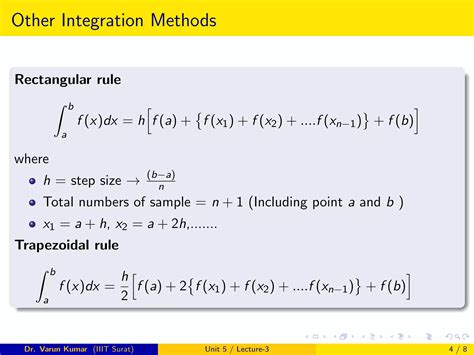 Rombergs Integration Pdf