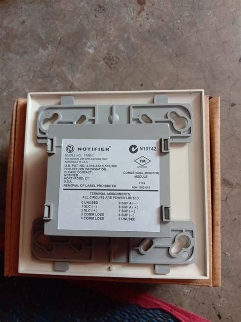 Notifier Monitor Module Fmm 1 At ₹ 2980piece Addressable Monitor
