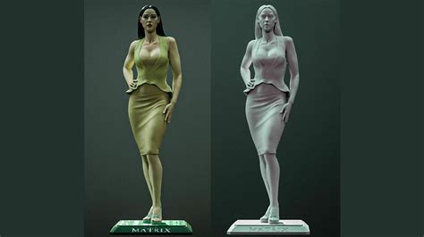 Program Girl Sfwnsfw 2 Versions 3d Stl File 3d Digital Printing Etsy