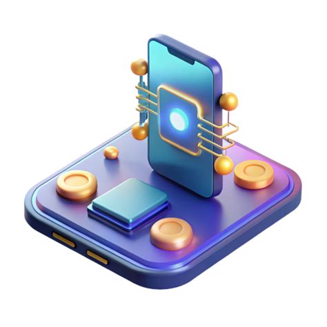 Mobile App Tech Smart Device Integration 3d Ui Design 56550813 Png