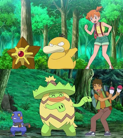 Mistys Staryu And Brocks Ludicolo Returns By Willdinomaster55 On