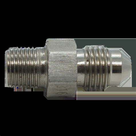 Rfs Stainless Steel Ss316 Jic Male Connector 5 16 Jic X 1 4 Npt 37
