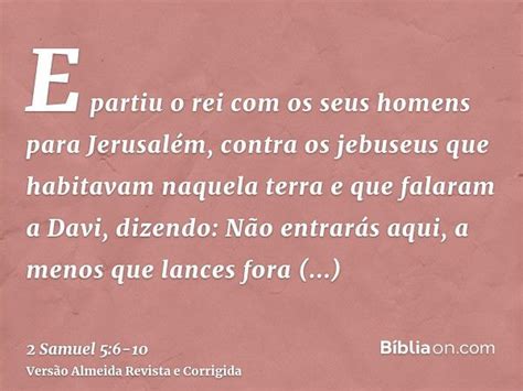 2 Samuel 56 10 Bíblia