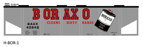 Boraxo Hopper Graphics