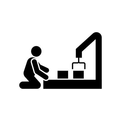 Hook Assembly Production Manufacturing Vector Icon 22578826 Vector