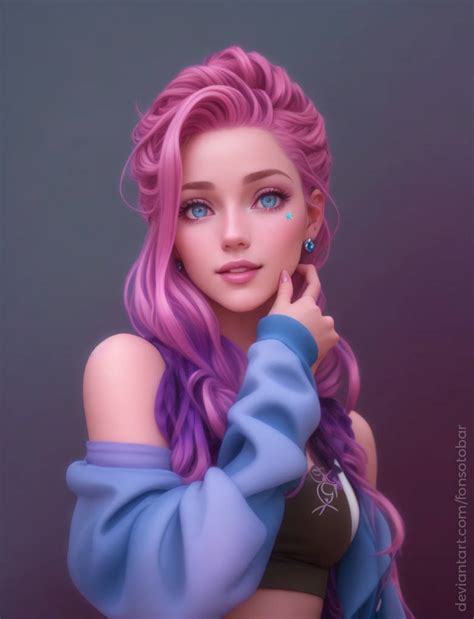 Seraphine Lol Ai Fanart By Fonsotobar On Deviantart