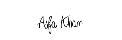 85 Asfa Khan Name Signature Style Ideas Unique Esignature