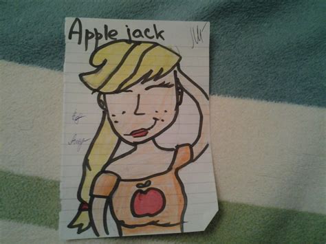 Applejack Smiling By Polyanatorr On Deviantart