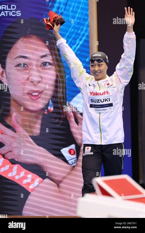 Fukuoka Japan 29th July 2023 Satomi Suzuki Jpn Swimming World