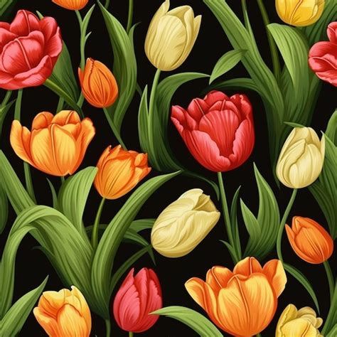 Premium Ai Image Spring Whispers Floral Backgrounds