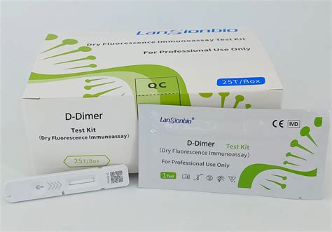 D Dimer Test Kit Dry Fluorescence Immunoassay Company Lansion