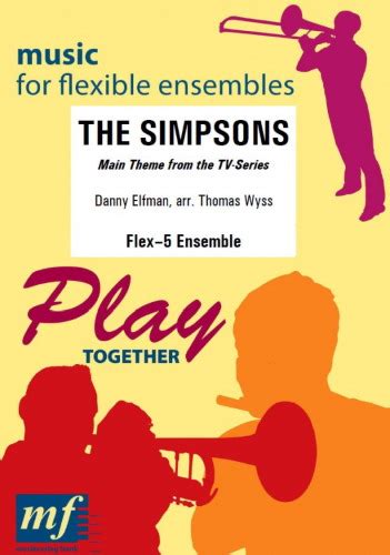 The Simpsons Theme Sheet Music Elfman Danny At June Emerson Wind