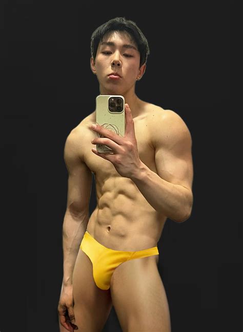 Muscular Briefs Chinese Hunk Selfie 3 By Trankhoimy On Deviantart