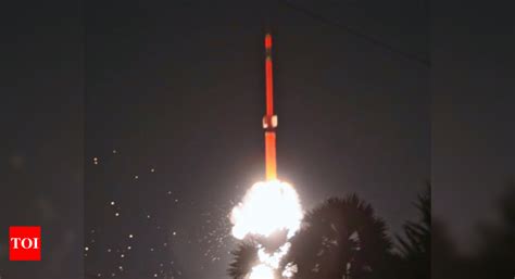 Isro Launches Sounding Rocket India News Times Of India