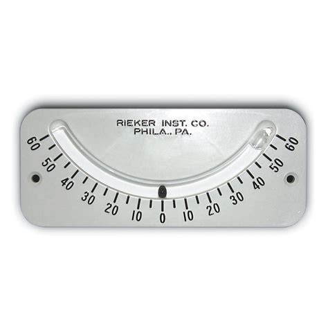 Rieker Instruments Single Scale Clinometer