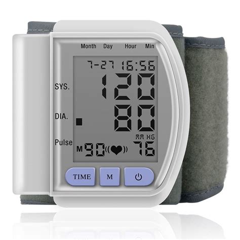 Blood Pressure Monitor Pulsometro Wrist Sphygmoman Vicedeal