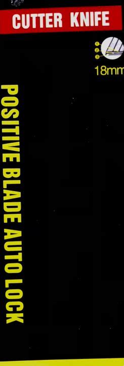 Cutter Kinife 18mm Blade Retractable Cuter Kinife Cutter Darazpk