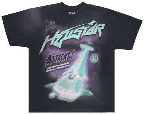 Buy Hellstar Attacks T Shirt Black Green Hs T3 Blac Goat