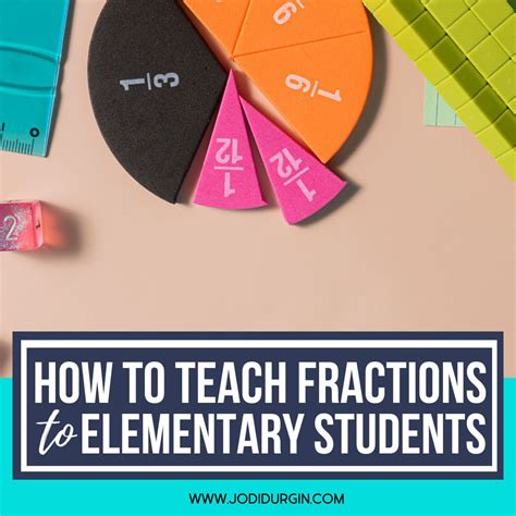How To Teach Fractions At The Elementary Level In 2025 Teaching With