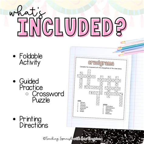 Spanish Present Tense Ar Verbs Interactive Notebook Flipbook Activities