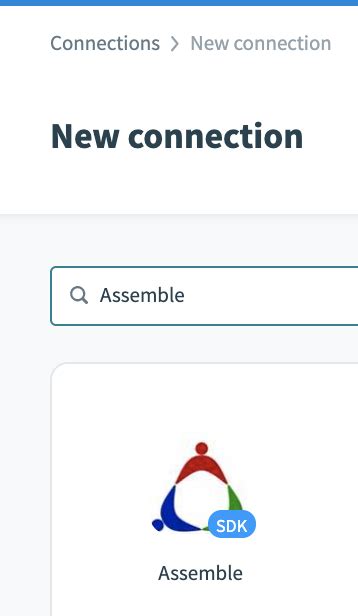 Connecting Your Assemble