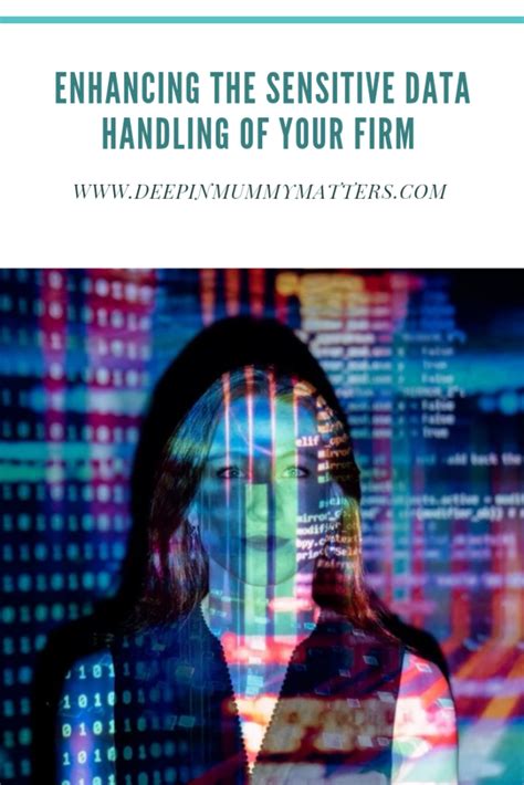Enhancing The Sensitive Data Handling Of Your Firm Mummy Matters