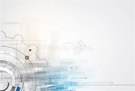 Integration Technology With Nature Sky Best Ideas For Business Stock Vector Illustration Of